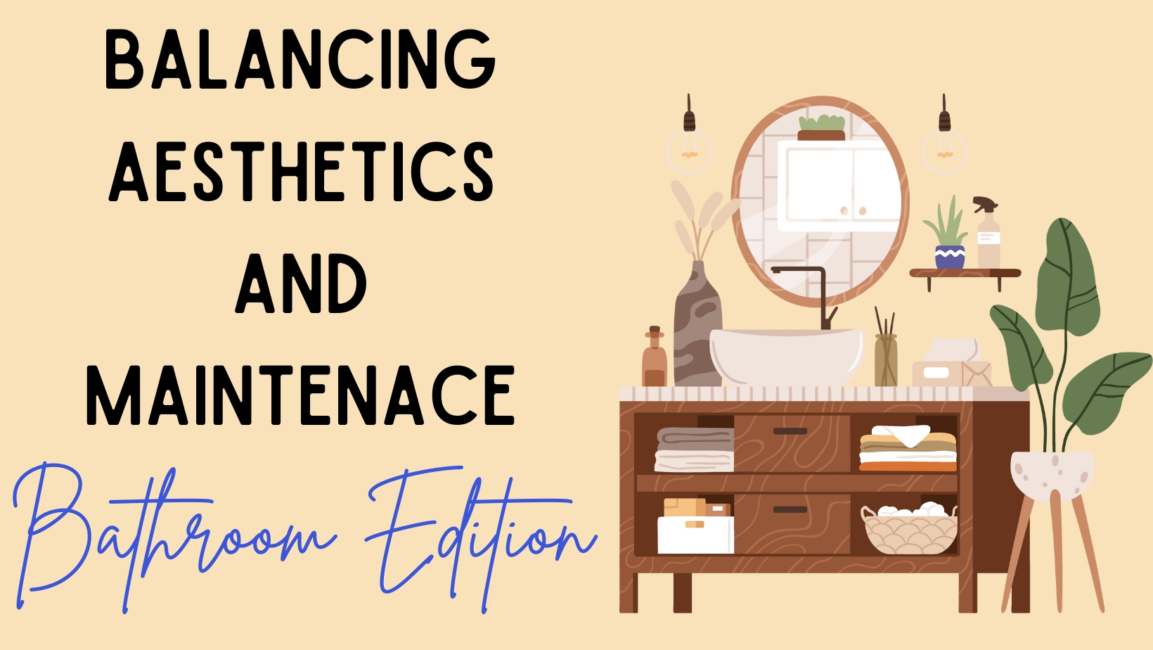 Balancing Aesthetics and Maintenance: Bathroom Edition - New Door ...